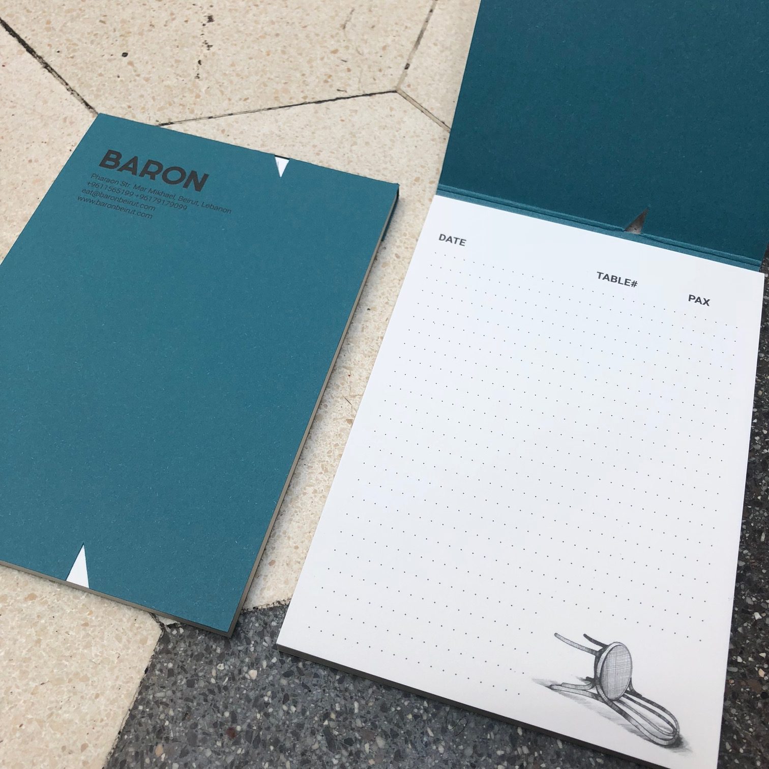 Baron Beirut – one over brand design and art direction studio